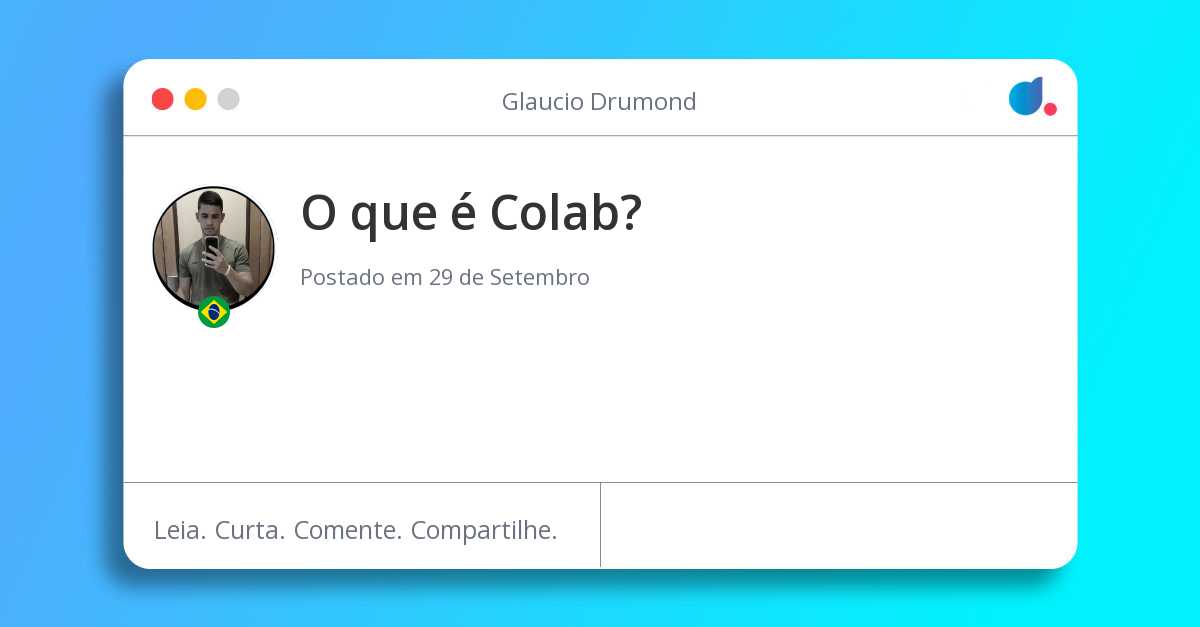 O que é Colab?