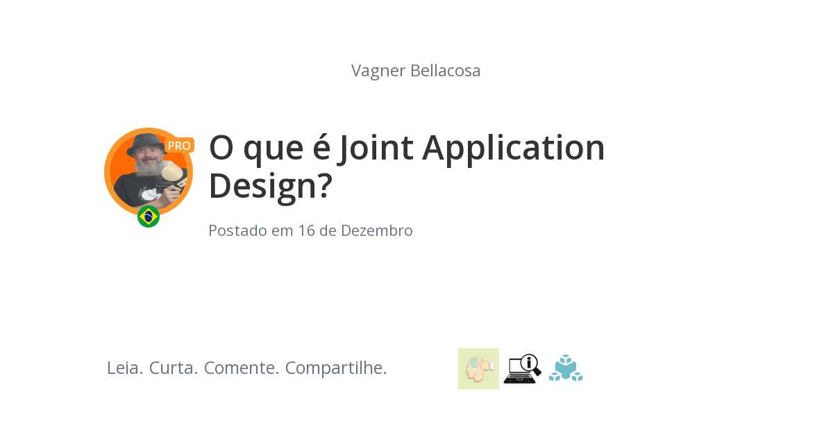 O que é Joint Application Design?