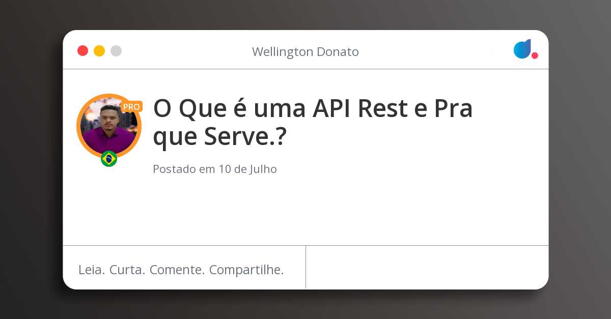 O Que é uma API Rest e Pra que Serve.?