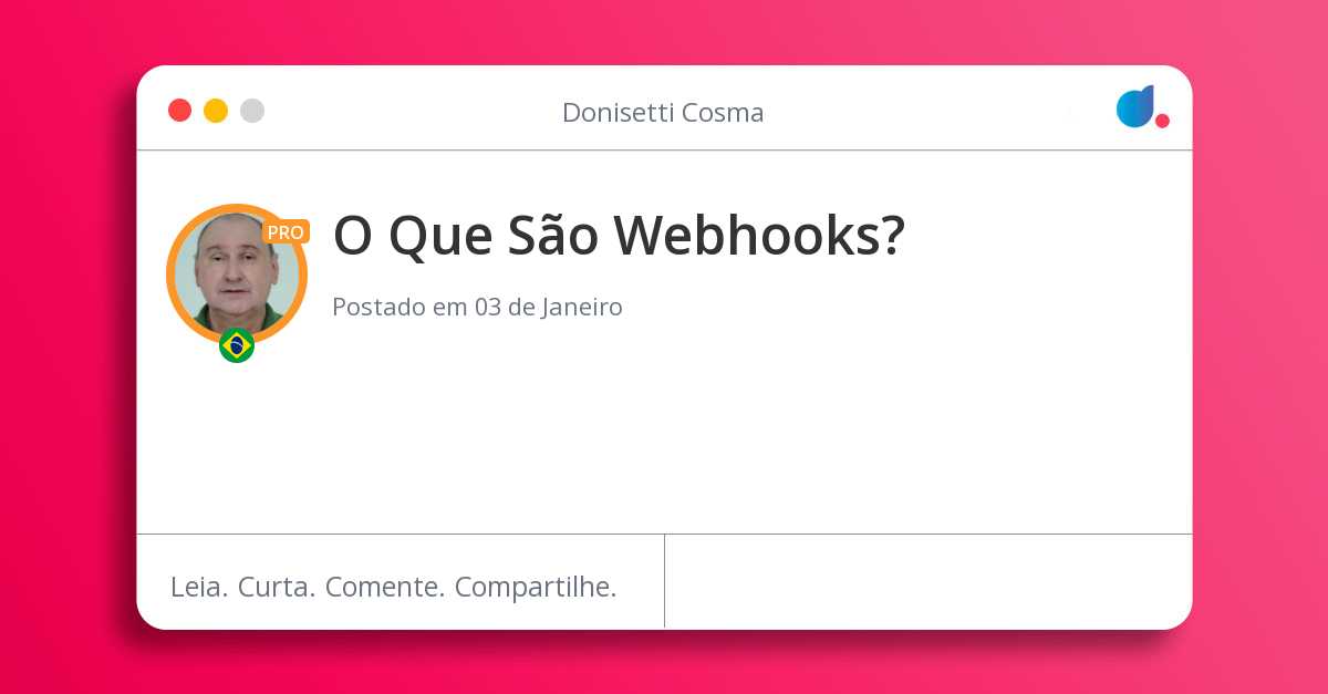 O Que São Webhooks?