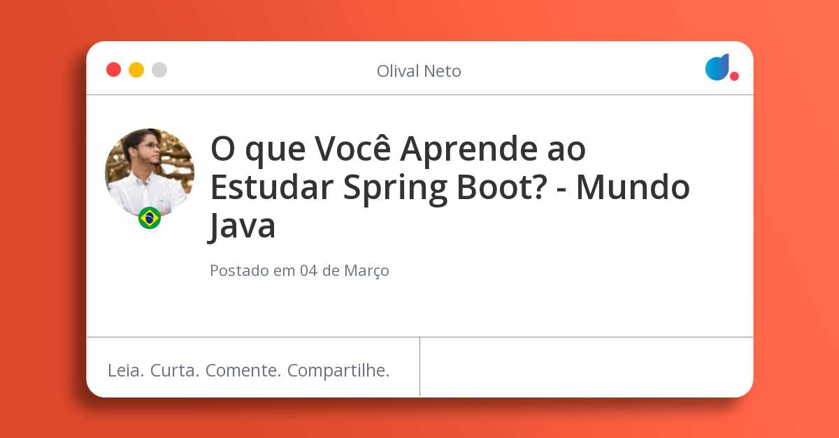 O que Você Aprende ao Estudar Spring Boot? - Mundo Java