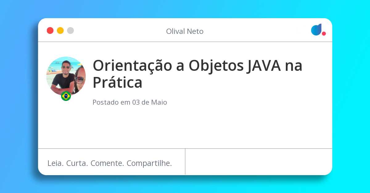 Orientação A Objetos Java Na Prática