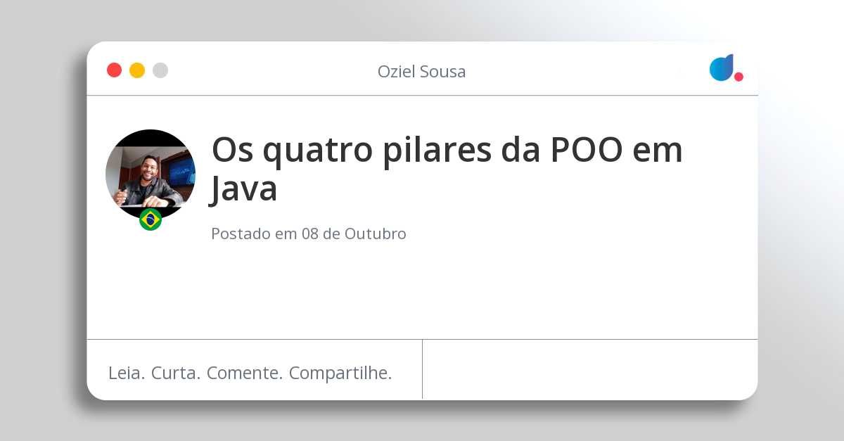 Os quatro pilares da POO em Java