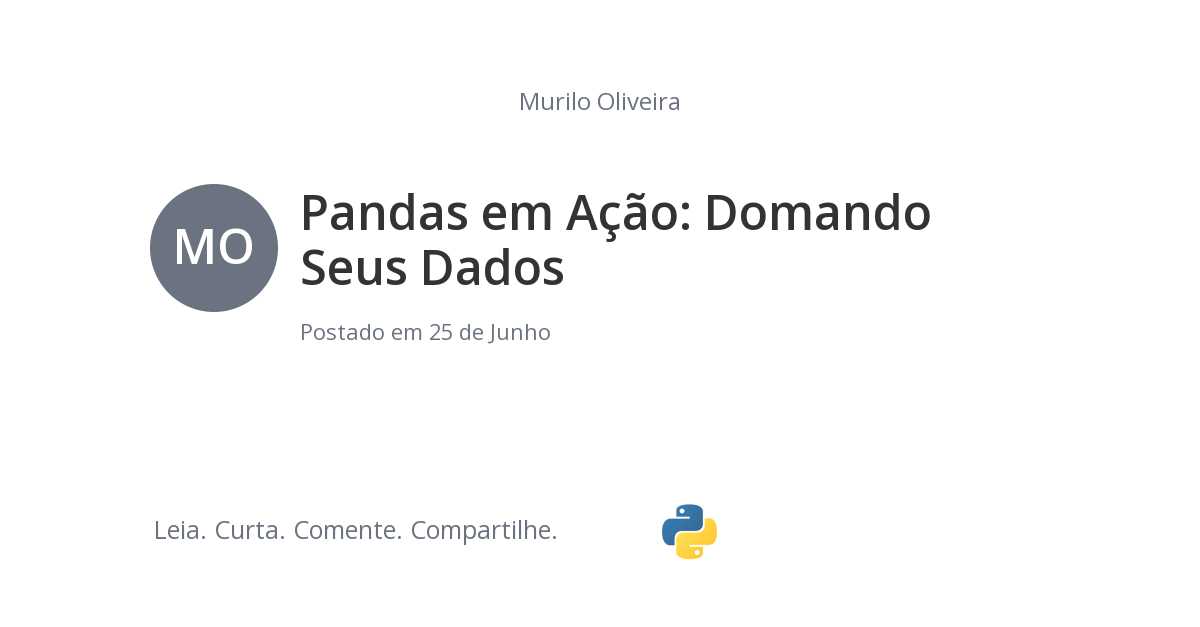 Pandas em Ação: Domando Seus Dados