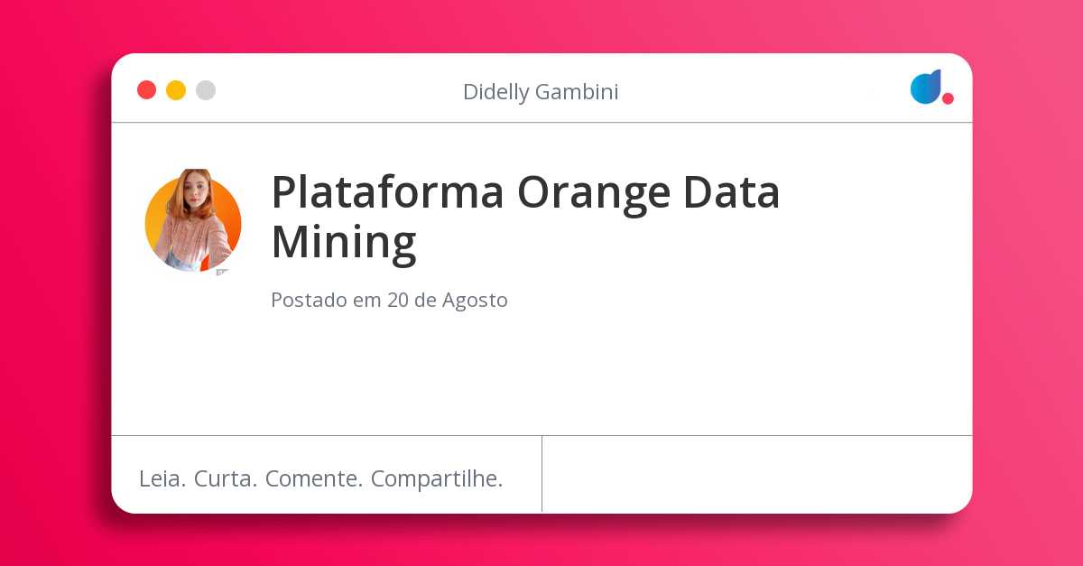 Plataforma Orange Data Mining 🍊