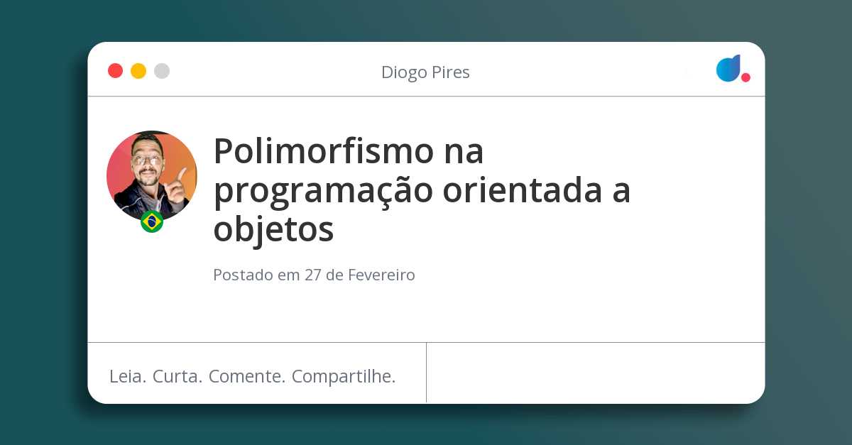 Polimorfismo Na Programação Orientada A Objetos