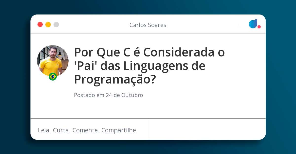 Por Que C é Considerada o 'Pai' das Linguagens de Programação?