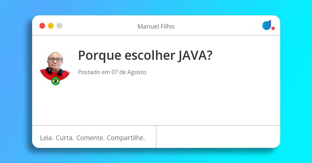 Porque escolher JAVA?