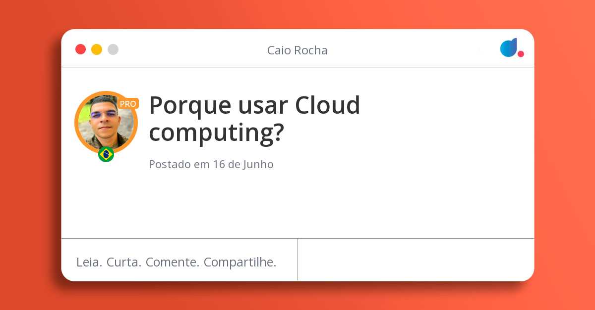 Porque usar Cloud computing?