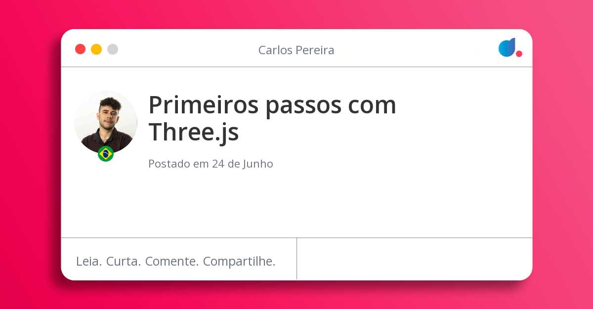 Primeiros Passos Com Three Js