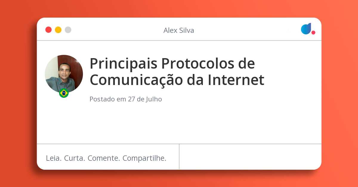 Principais Protocolos de Comunicação da Internet