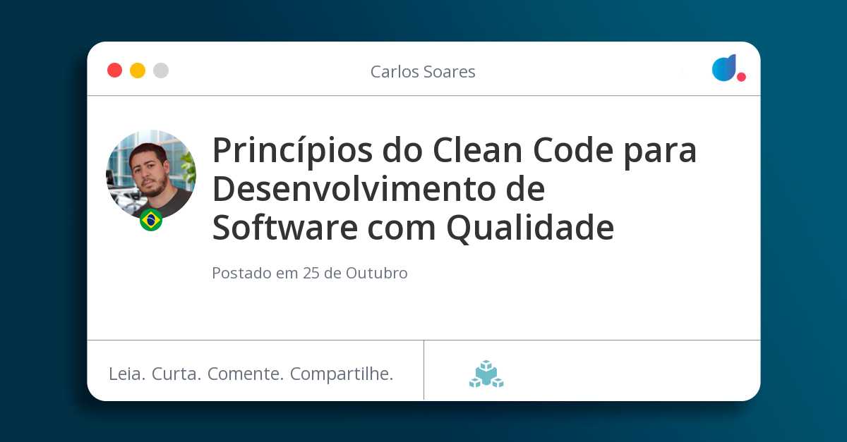 Clean Code para Desenvolvimento de Software com Qualidade