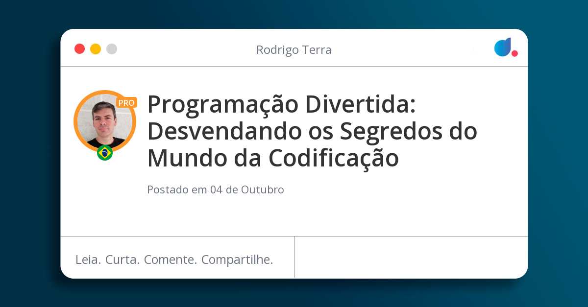 Programação Divertida: Desvendando os Segredos do Mundo da Codificação