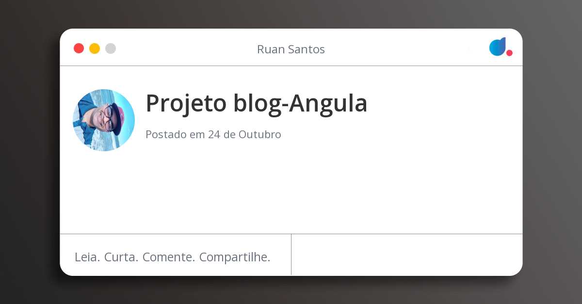 Projeto blog-Angula