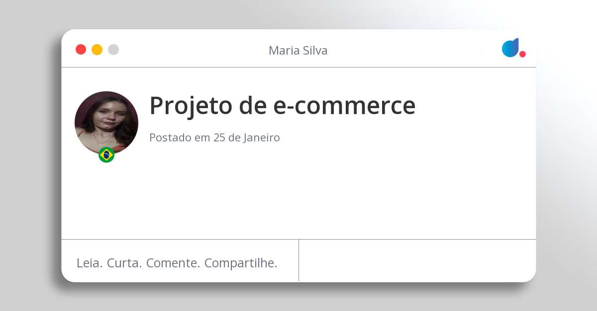 Projeto de e-commerce