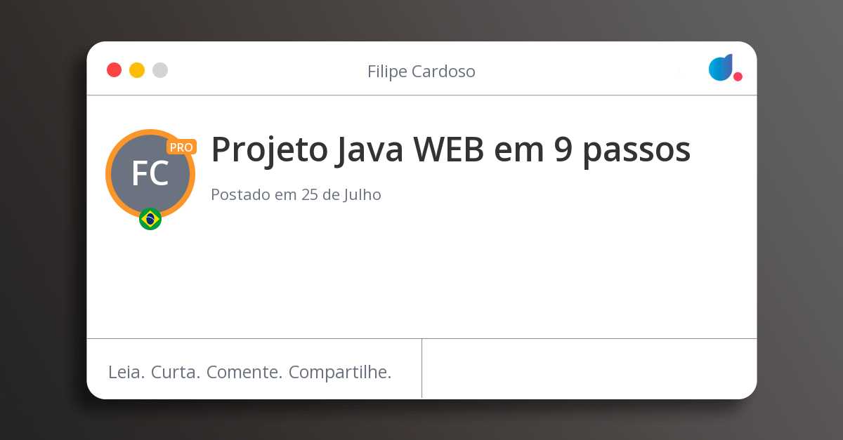 Projeto Java WEB em 9 passos