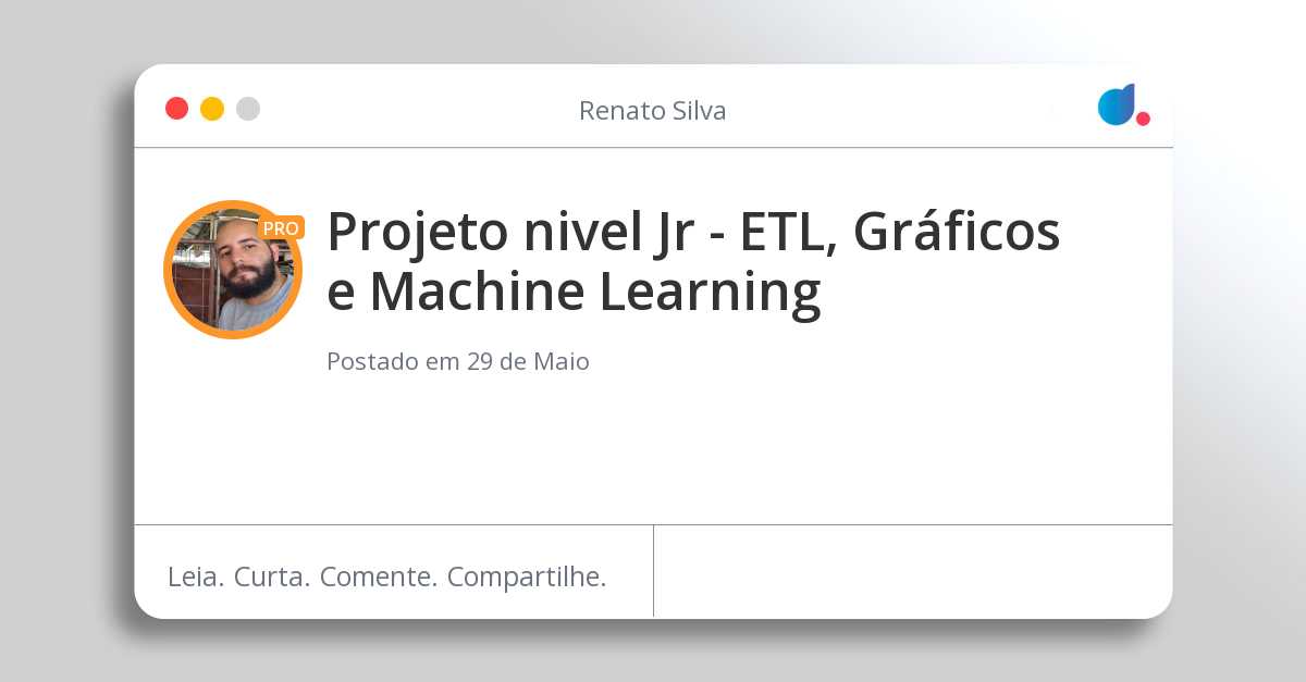 Projeto nivel Jr - ETL, Gráficos e Machine Learning