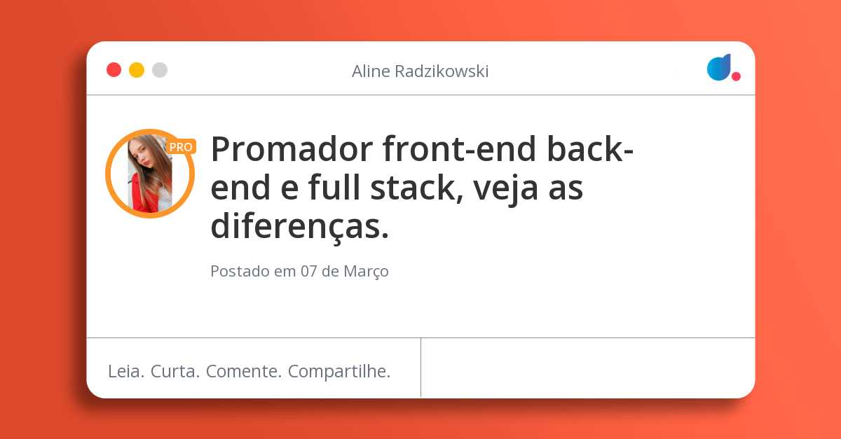 Programador front-end, back-end e full stack, veja as diferenças.
