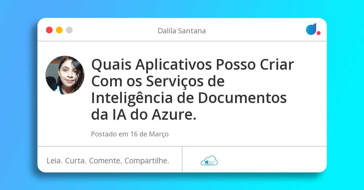 Quais Aplicativos Posso Criar Com os Serviços de Inteligência de ...