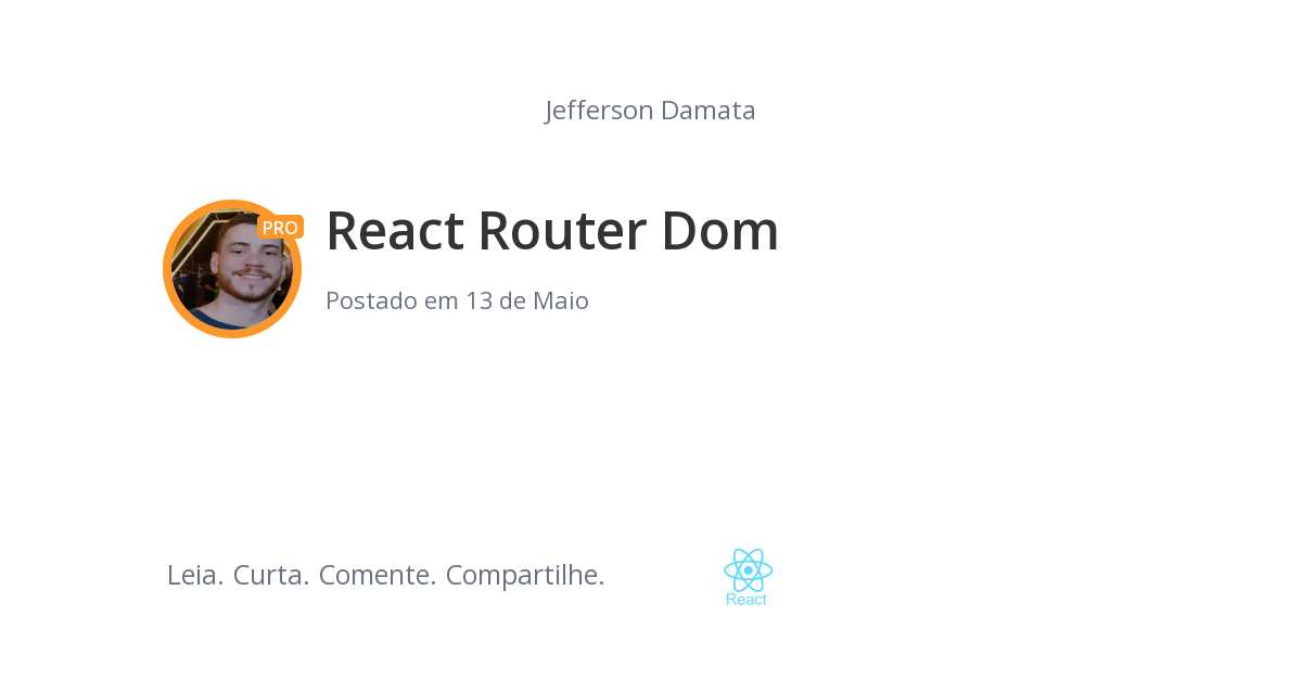React Router Dom
