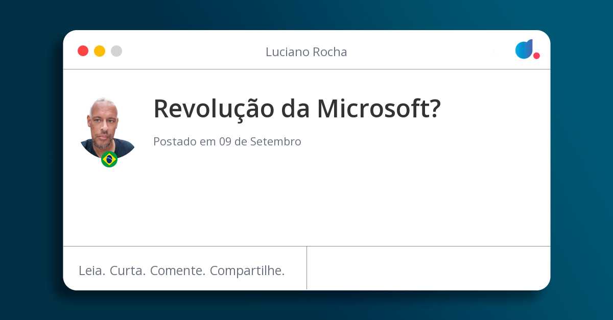 Revolução da Microsoft?