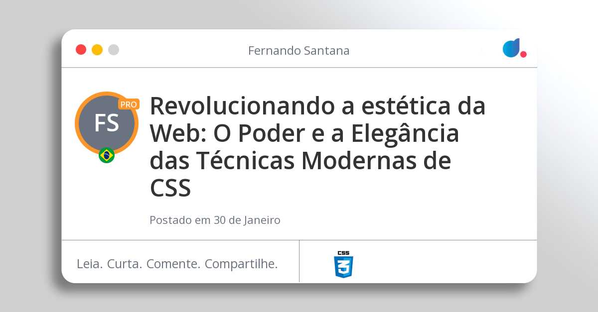 Revolucionando a estética da Web: O Poder e a Elegância das Técnicas ...
