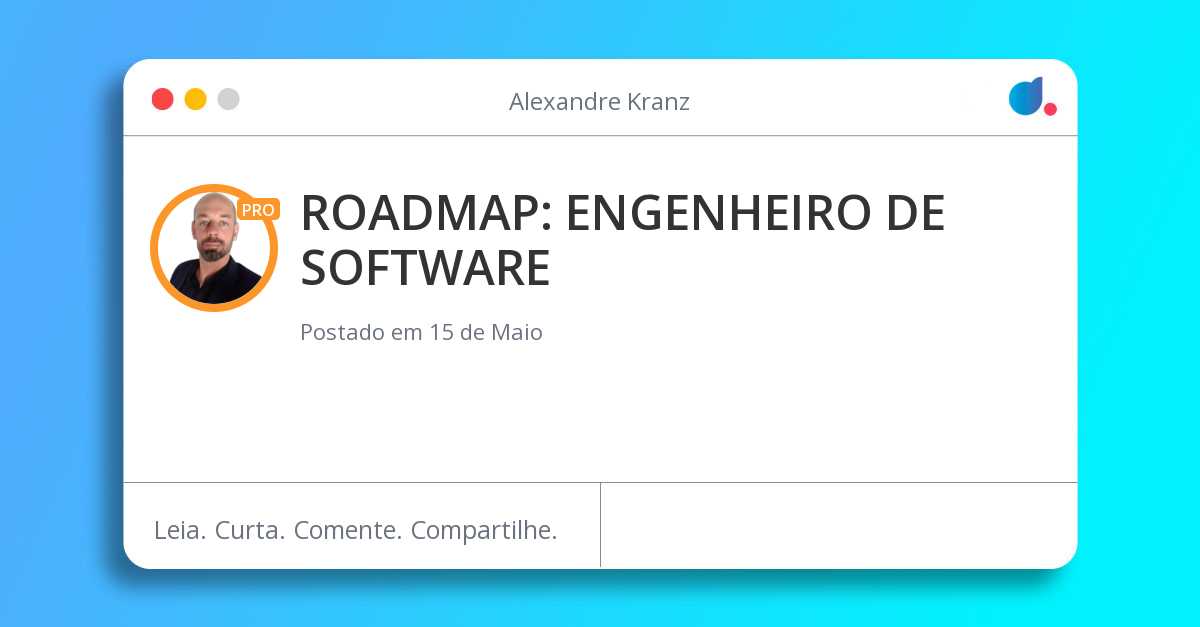 ROADMAP: ENGENHEIRO DE SOFTWARE 🚀