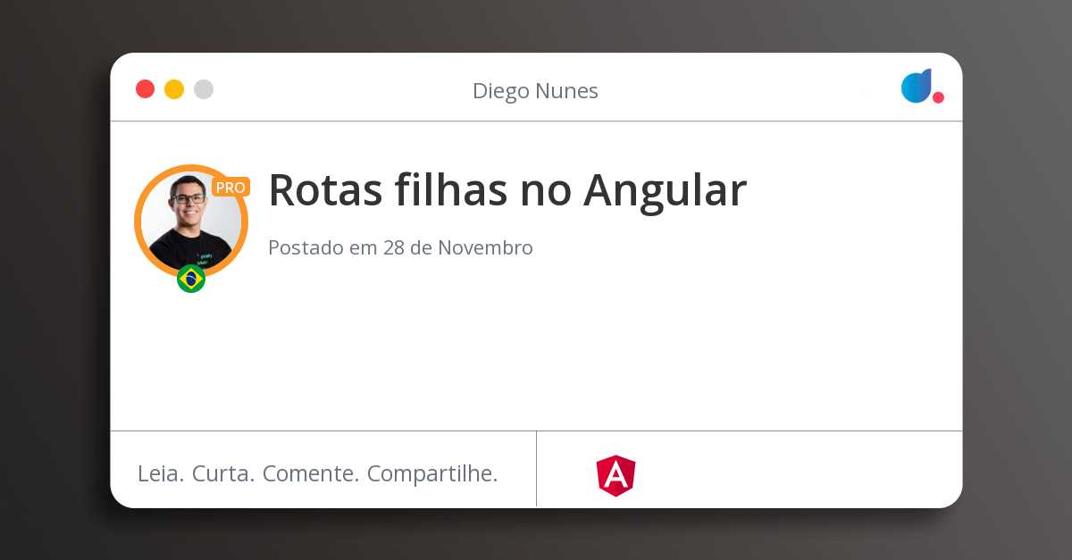 Rotas Filhas No Angular 