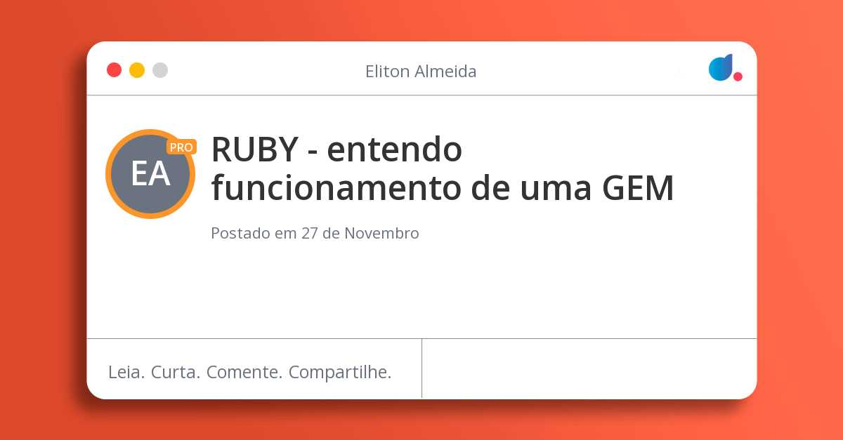 RUBY - entendo funcionamento de uma GEM
