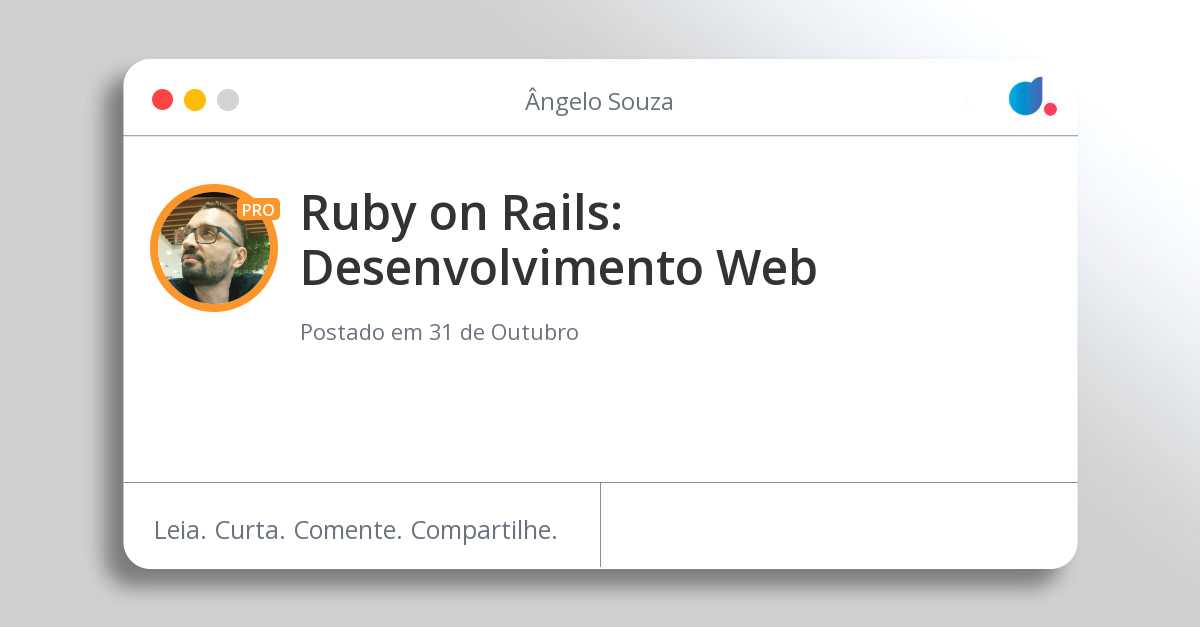 Ruby On Rails Desenvolvimento Web