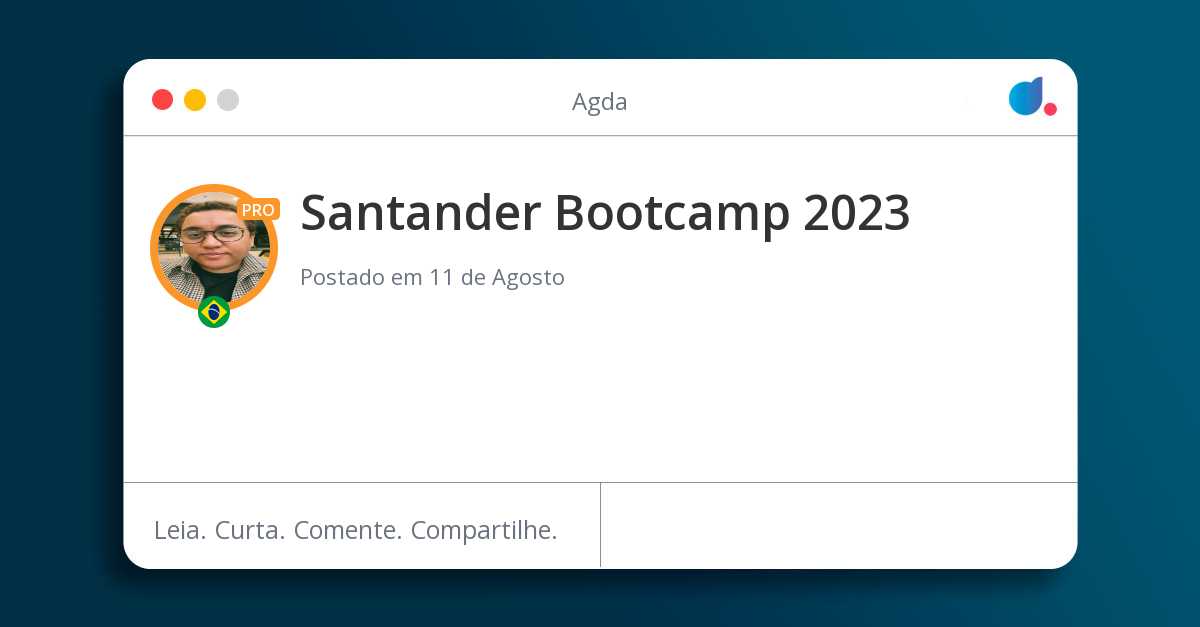 Santander Bootcamp 2023