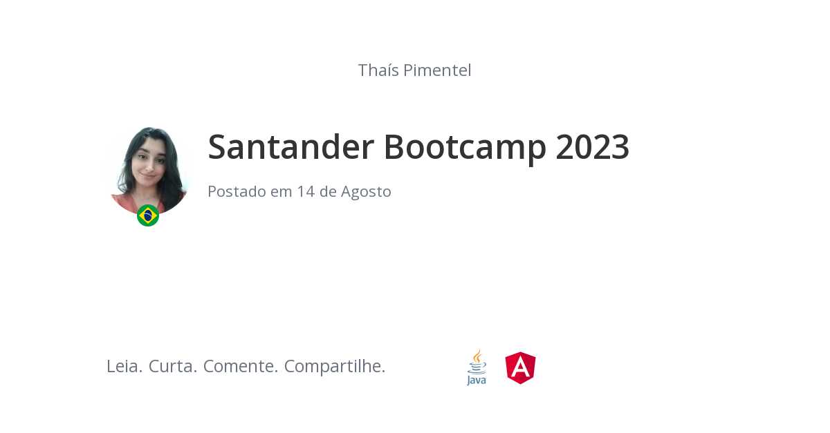 Santander Bootcamp 2023