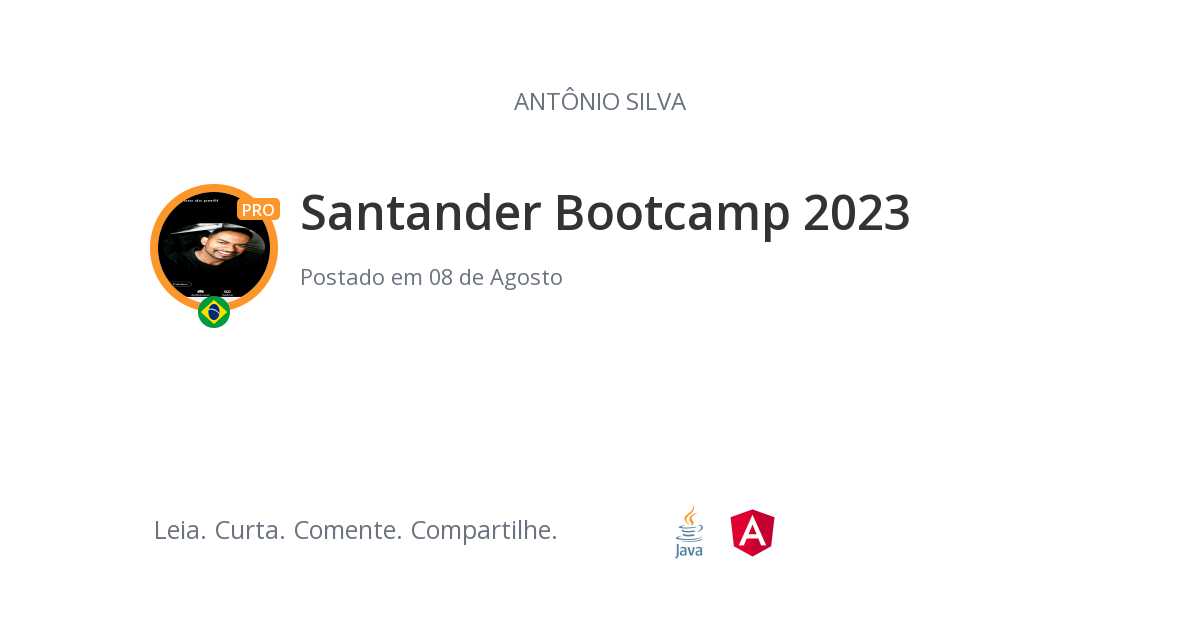 Santander Bootcamp 2023