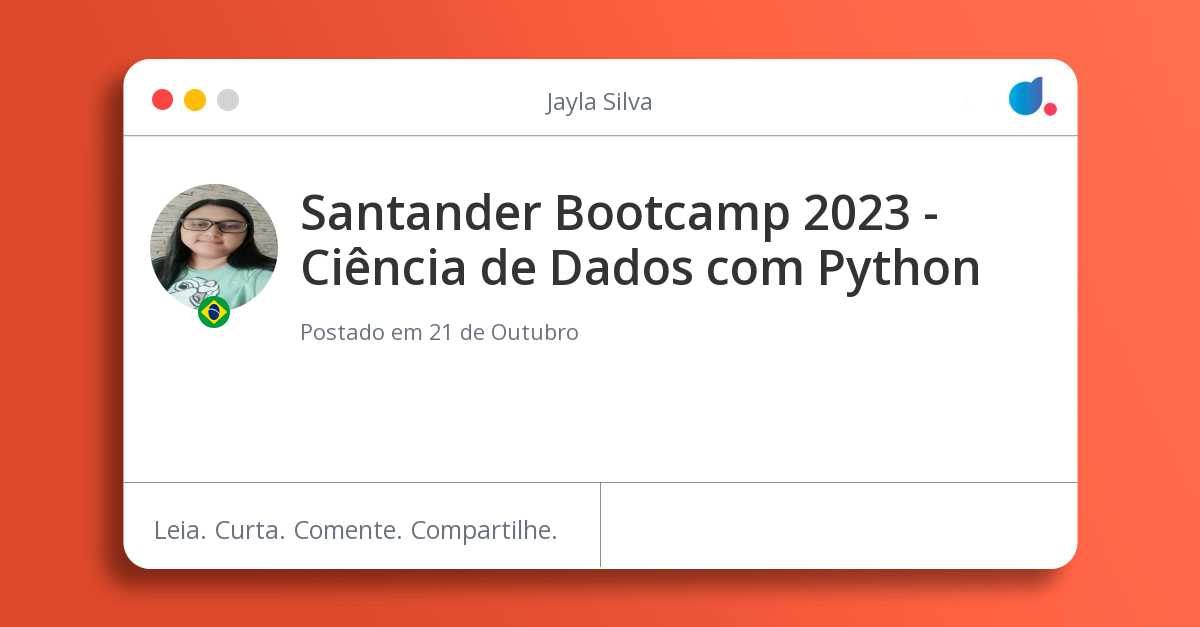 Santander Bootcamp 2023 - Ciência de Dados com Python