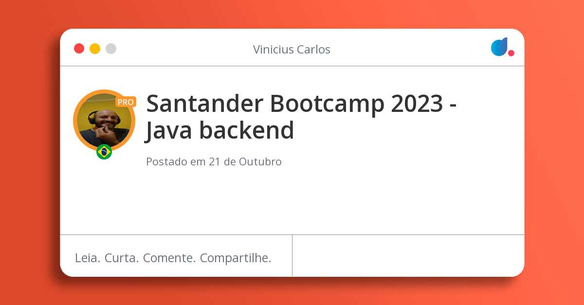 Santander Bootcamp 2023 - Java backend
