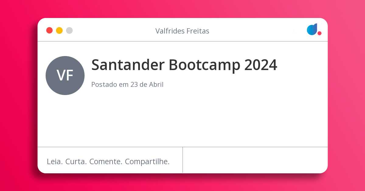 Santander Bootcamp 2024