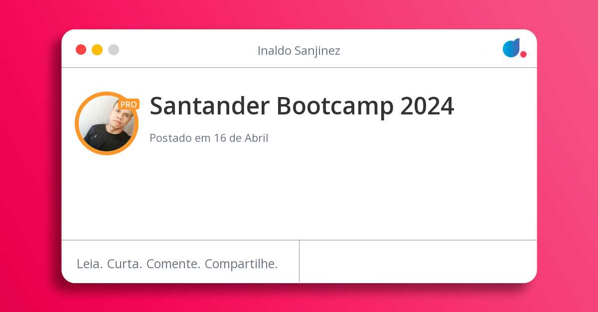 Santander Bootcamp 2024