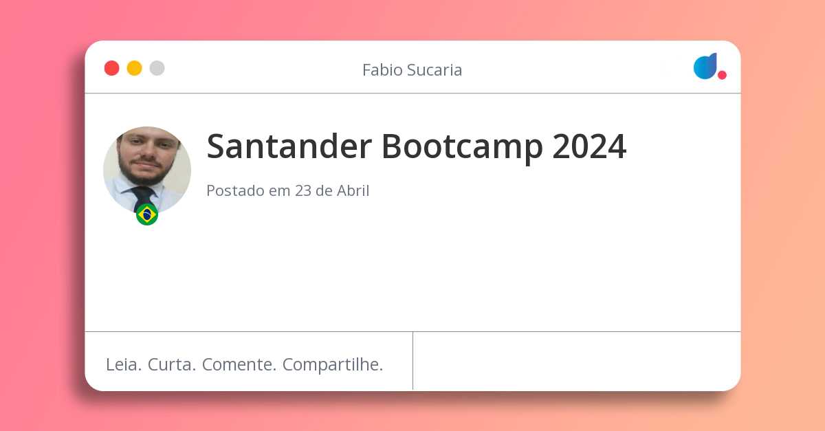 Santander Bootcamp 2024