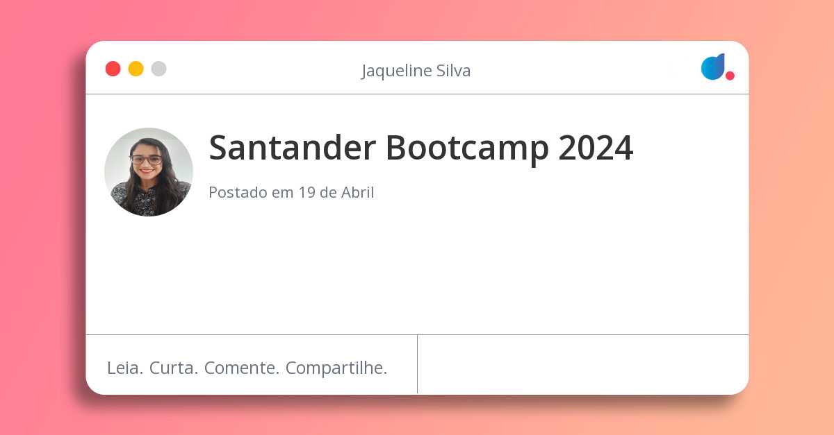 Santander Bootcamp 2024