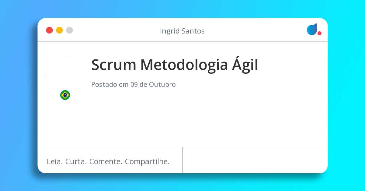 Scrum Metodologia Ágil