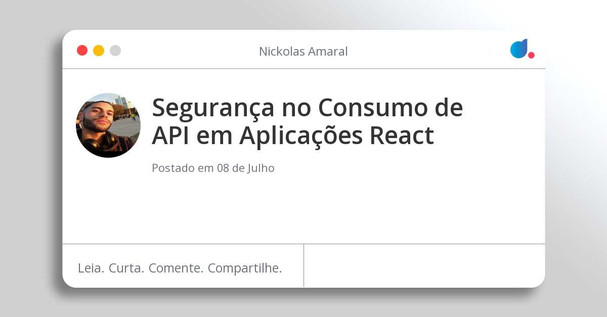 Segurança no Consumo de API em Aplicações React