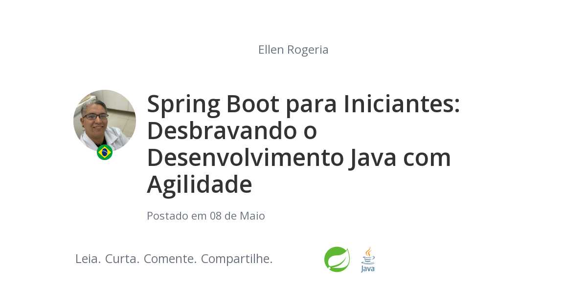 Spring Boot para Iniciantes: Desbravando o Desenvolvimento Java com ...