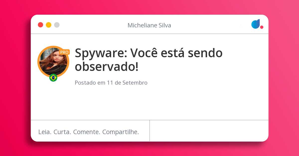 Spyware: Você está sendo observado!