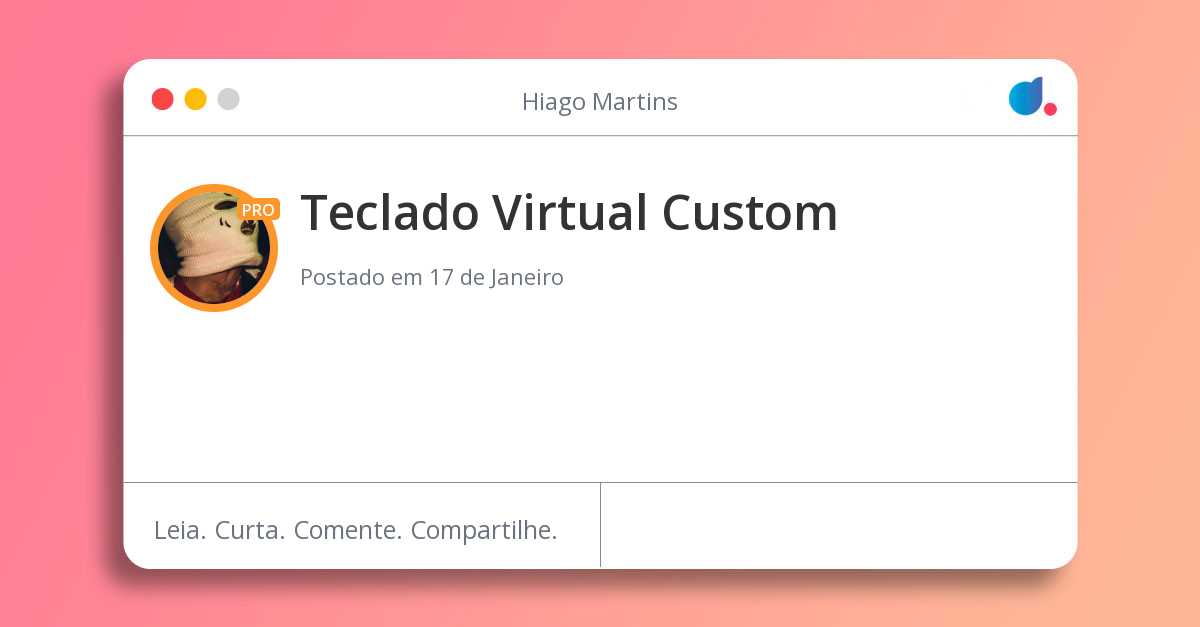 Teclado Virtual Custom
