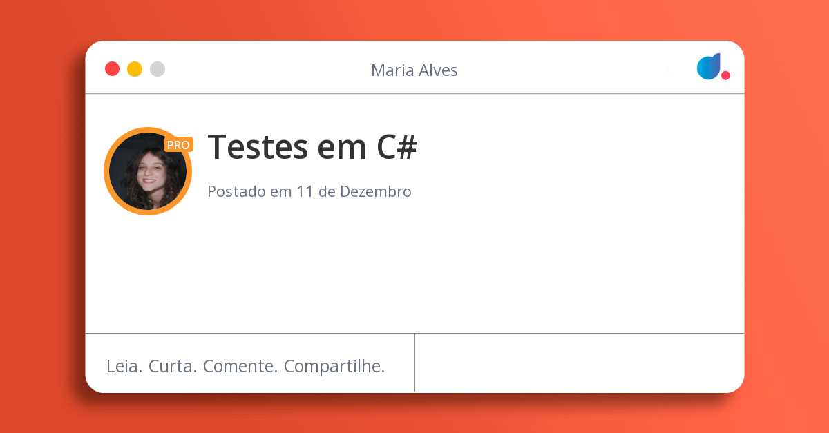 Testes em C#