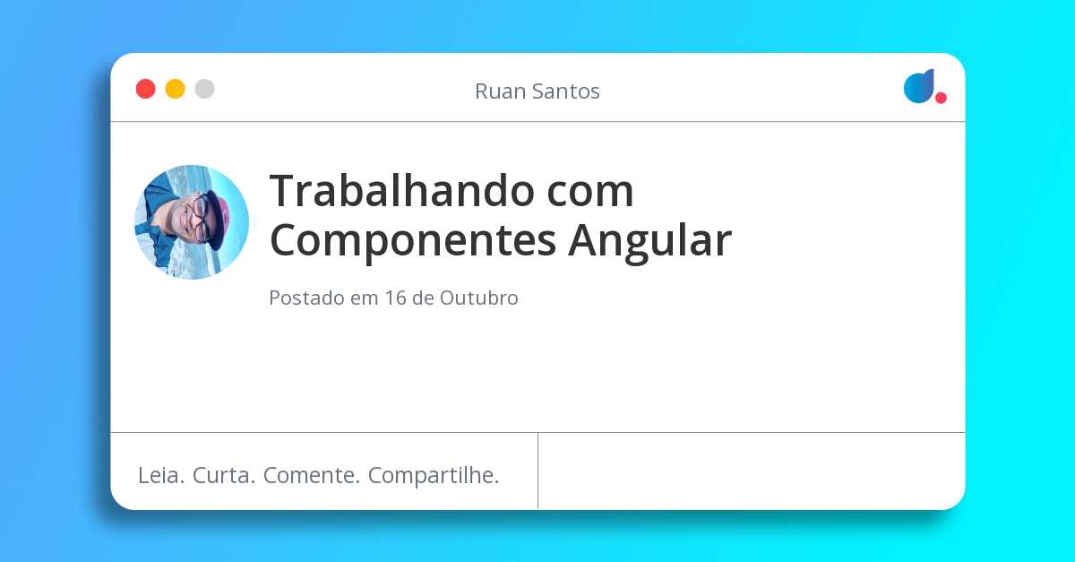 Trabalhando com Componentes Angular