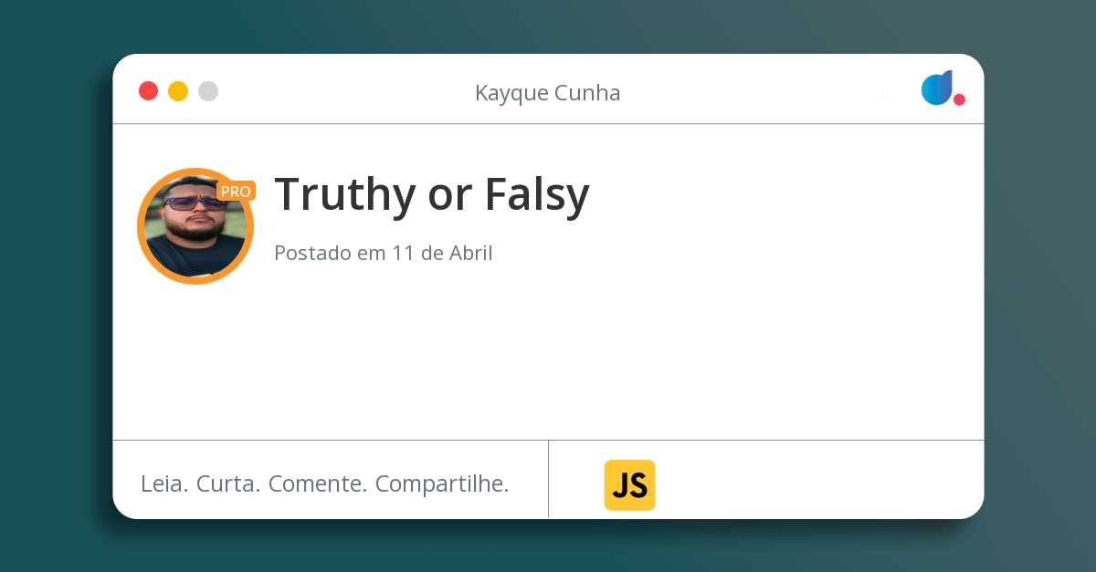 Truthy or Falsy