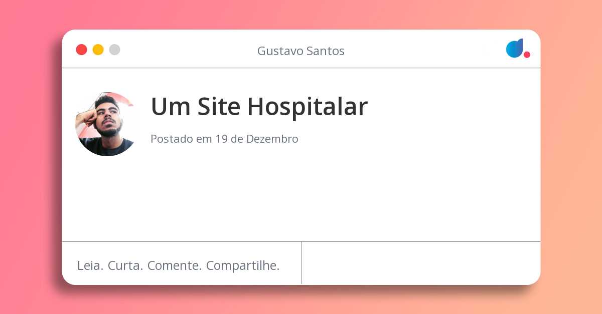 Um Site Hospitalar