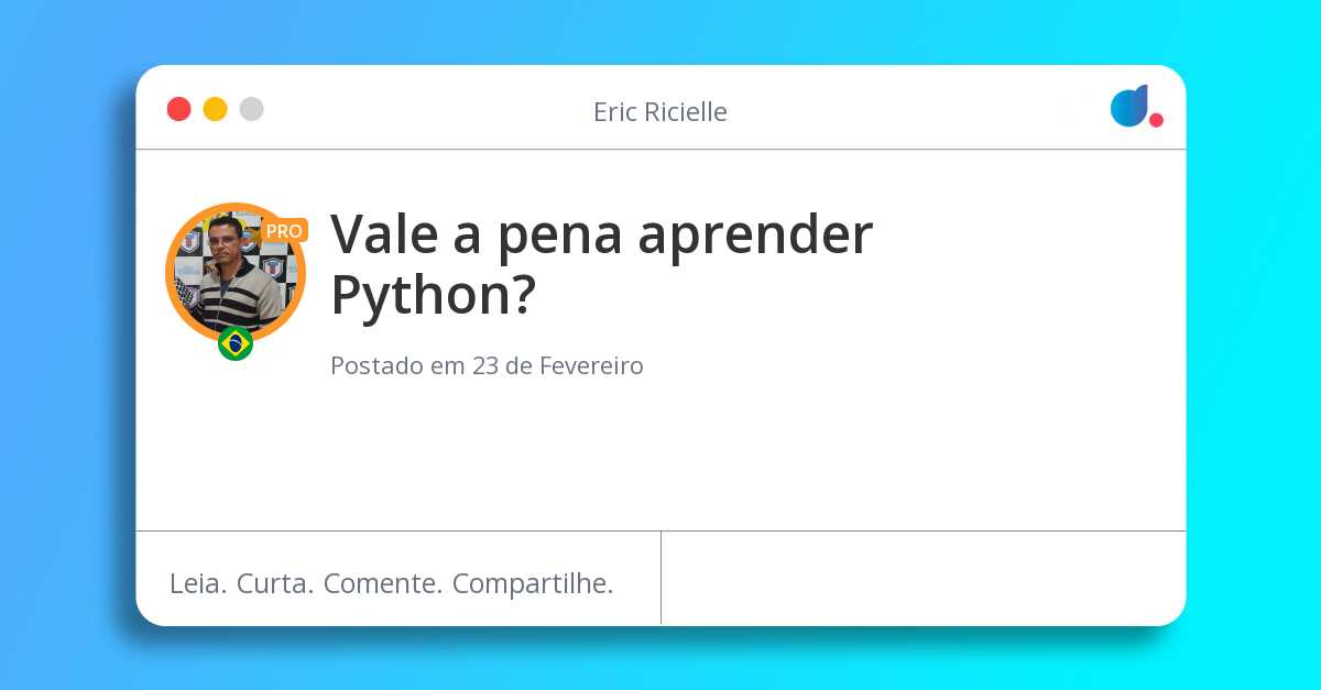 Vale a pena aprender Python?