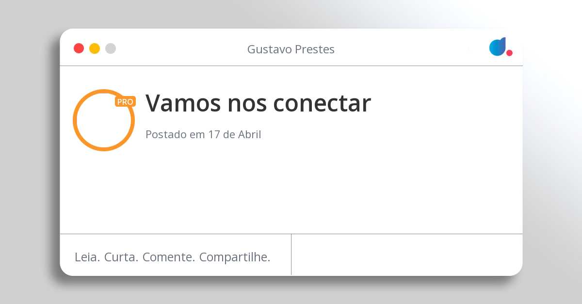 Vamos nos conectar?